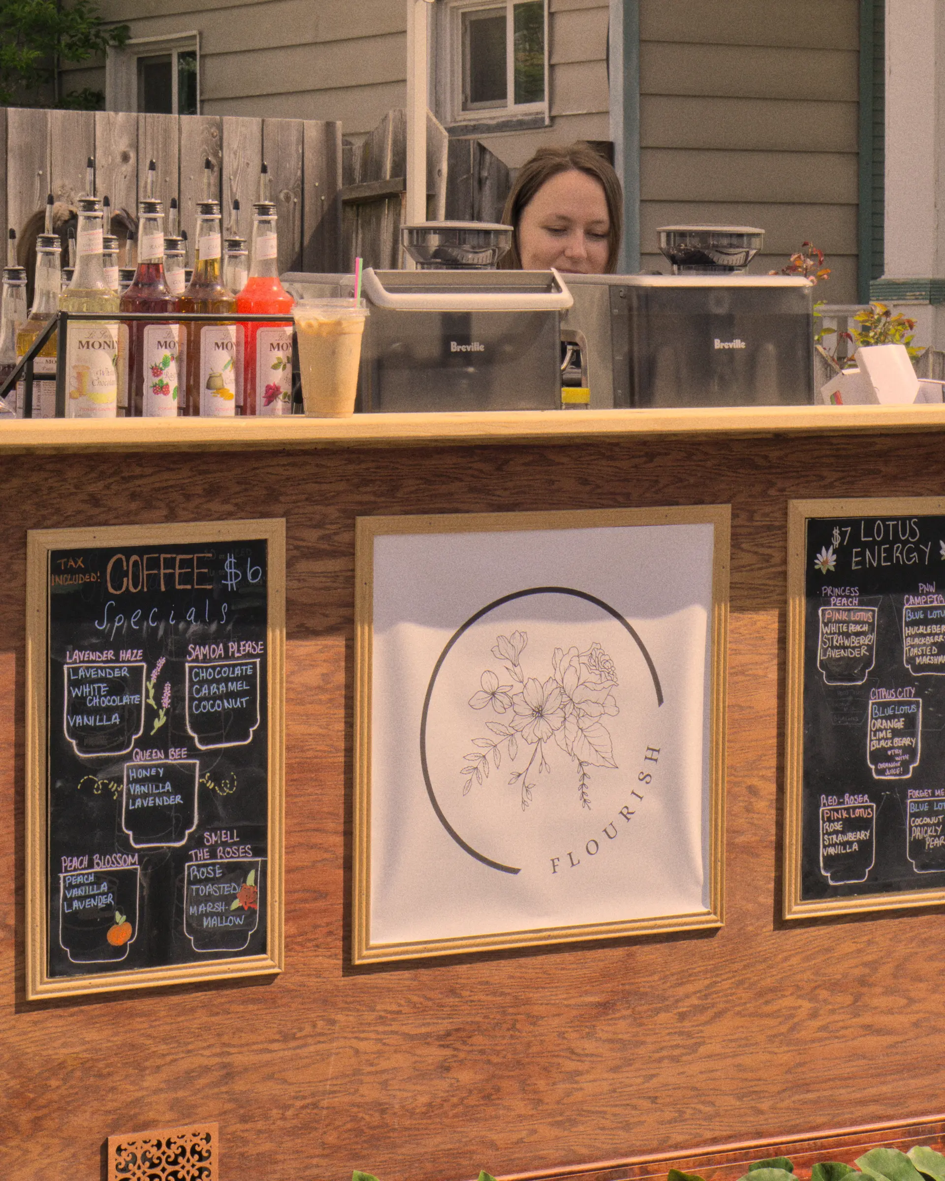 Flourish Coffee Cart